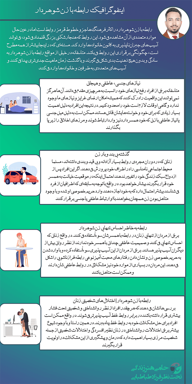 رابطه با زن شوهردار دلایل علمی و پیامدها